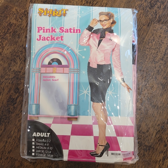 Spirit | Jackets & Coats | Spirit Pink Satin Jacket Costume | Poshmark